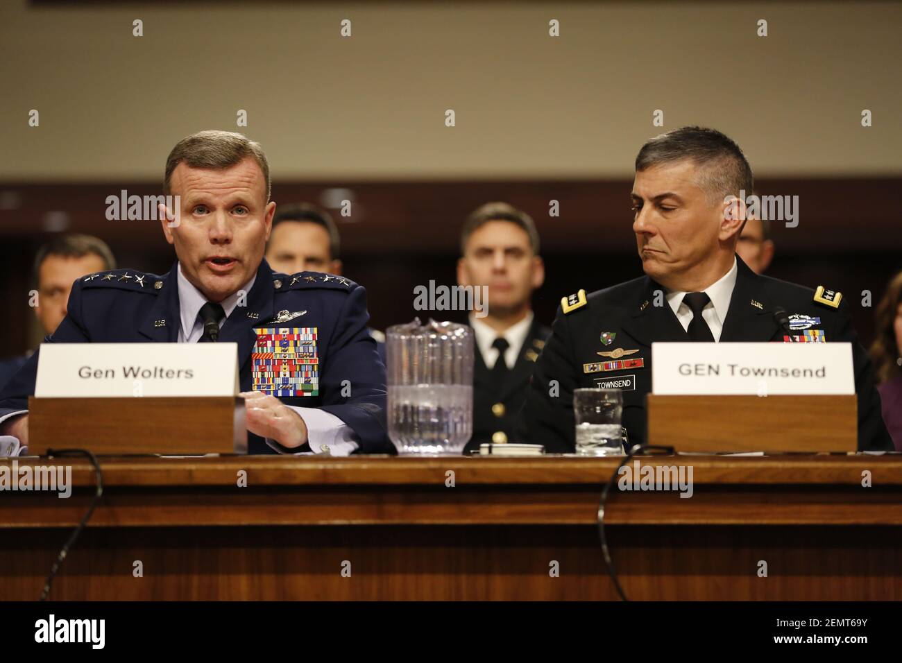 General Stephen J. Townsend, United States Army, right, and General Tod ...