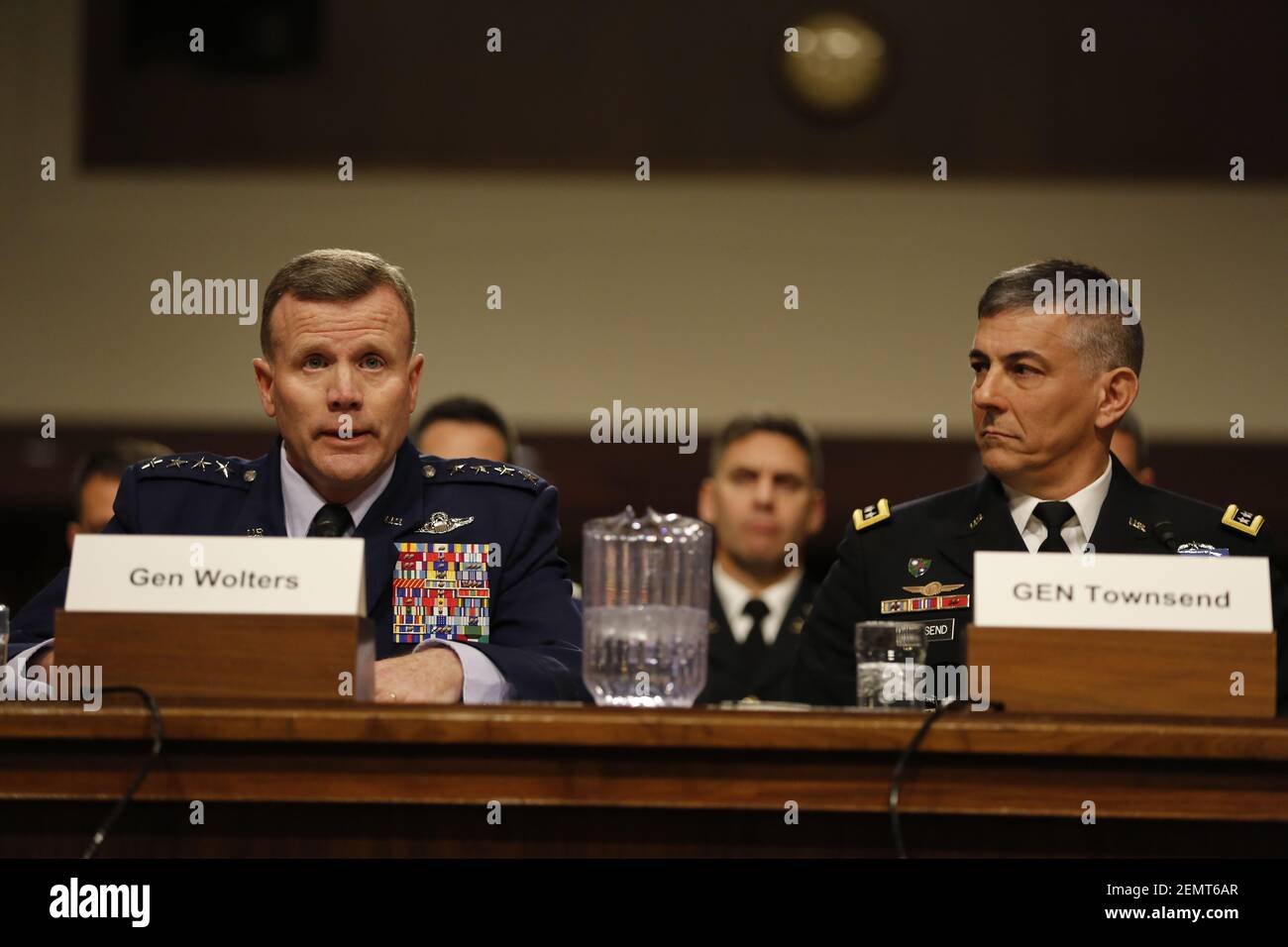 General Stephen J. Townsend, United States Army, right, and General Tod ...