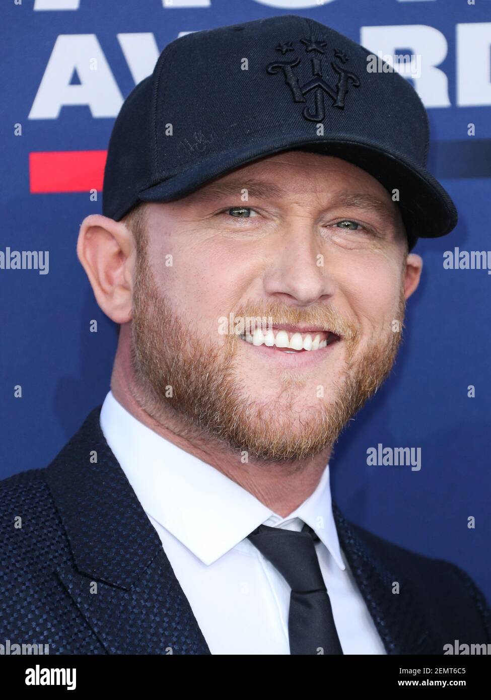 LAS VEGAS, NEVADA, USA - APRIL 07: Cole Swindell arrives at the 54th ...