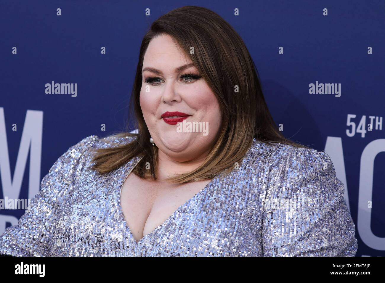 LAS VEGAS, NEVADA, USA - APRIL 07: Actress Chrissy Metz wearing a ...