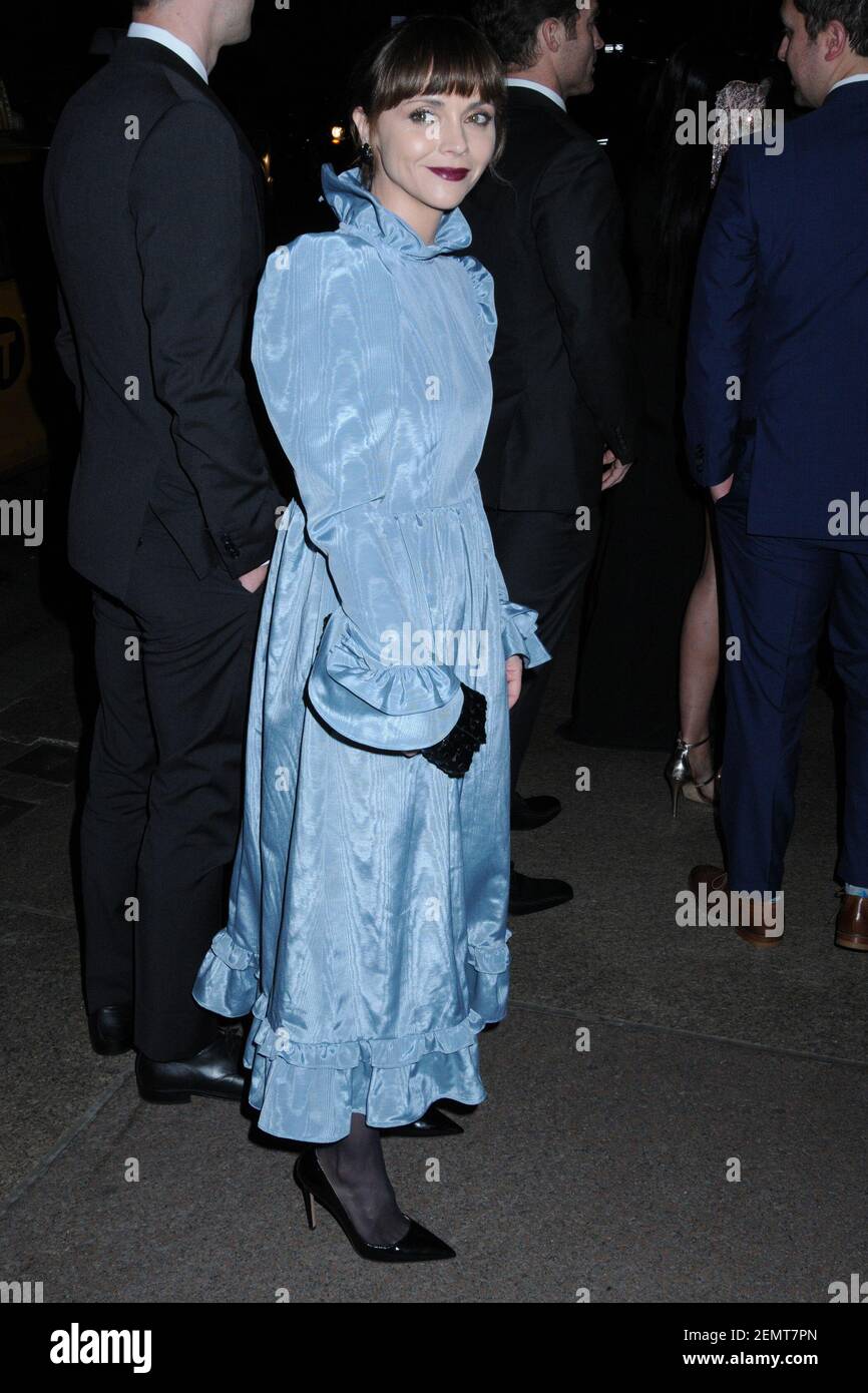 06 April 2019 - New York, New York - Christina Ricci arriving for the ...