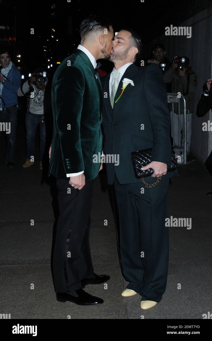 06 April 2019 - New York, New York - Char Defrancesco and Marc Jacobs ...
