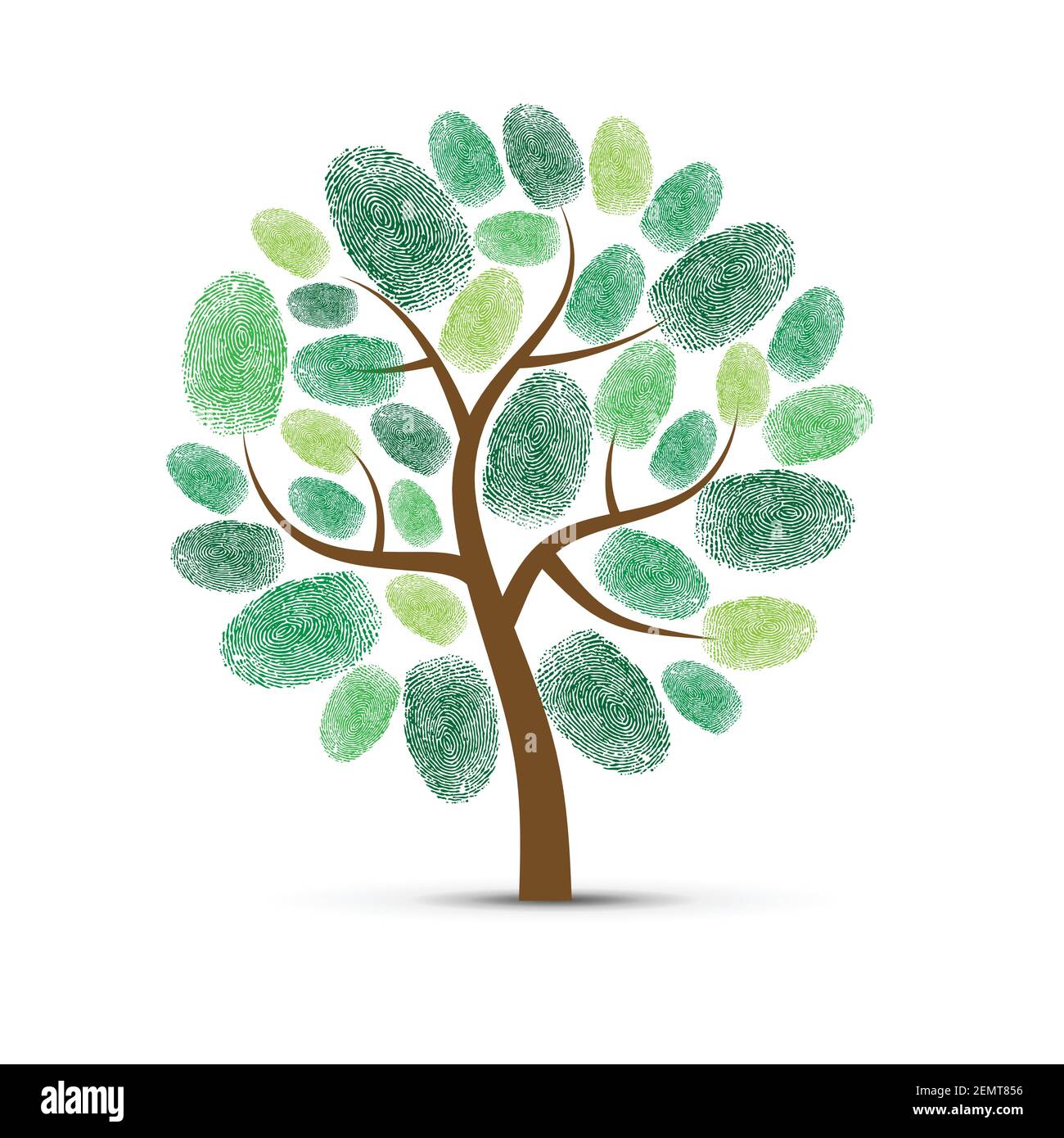 Fingerprint tree hi-res stock photography and images - Alamy