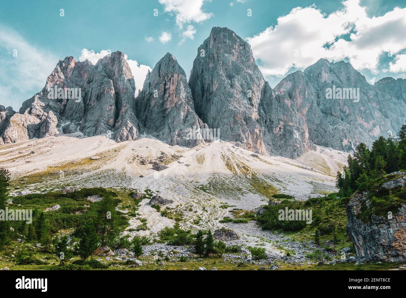 Aerial view of odle group hi-res stock photography and images - Alamy