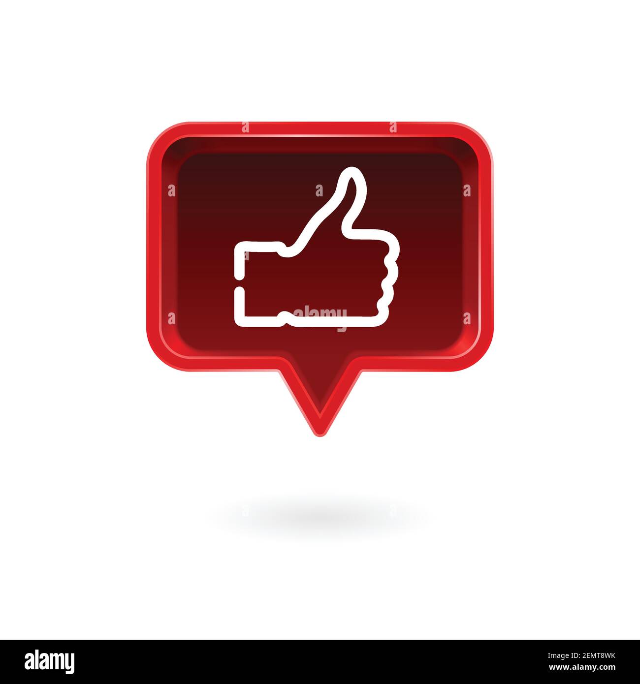 Like social media symbol Stock Vector Image & Art - Alamy