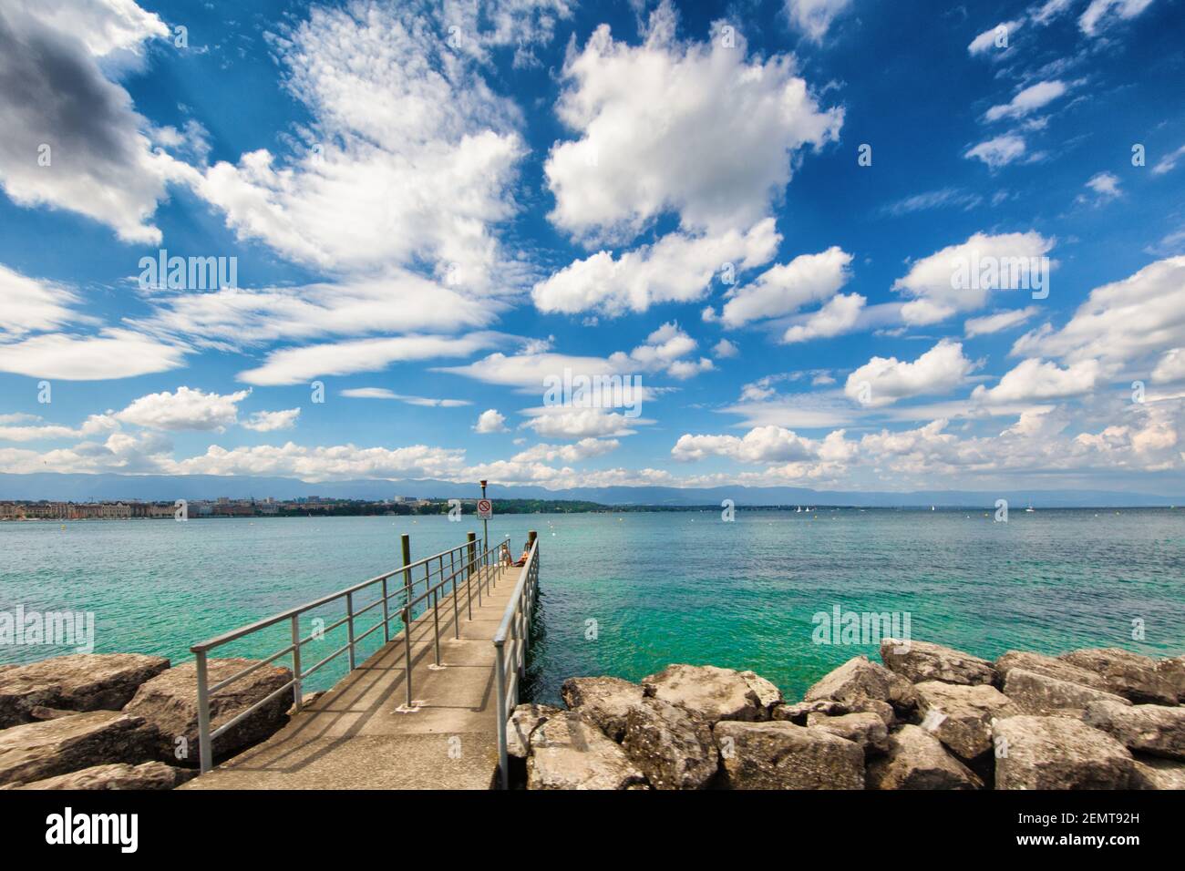Geneva, Switzerland, Lake Geneva Stock Photo - Alamy