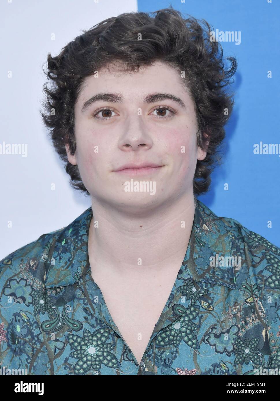 Austin Zajur arrives at the "Little" Los Angeles Premiere held at the ...