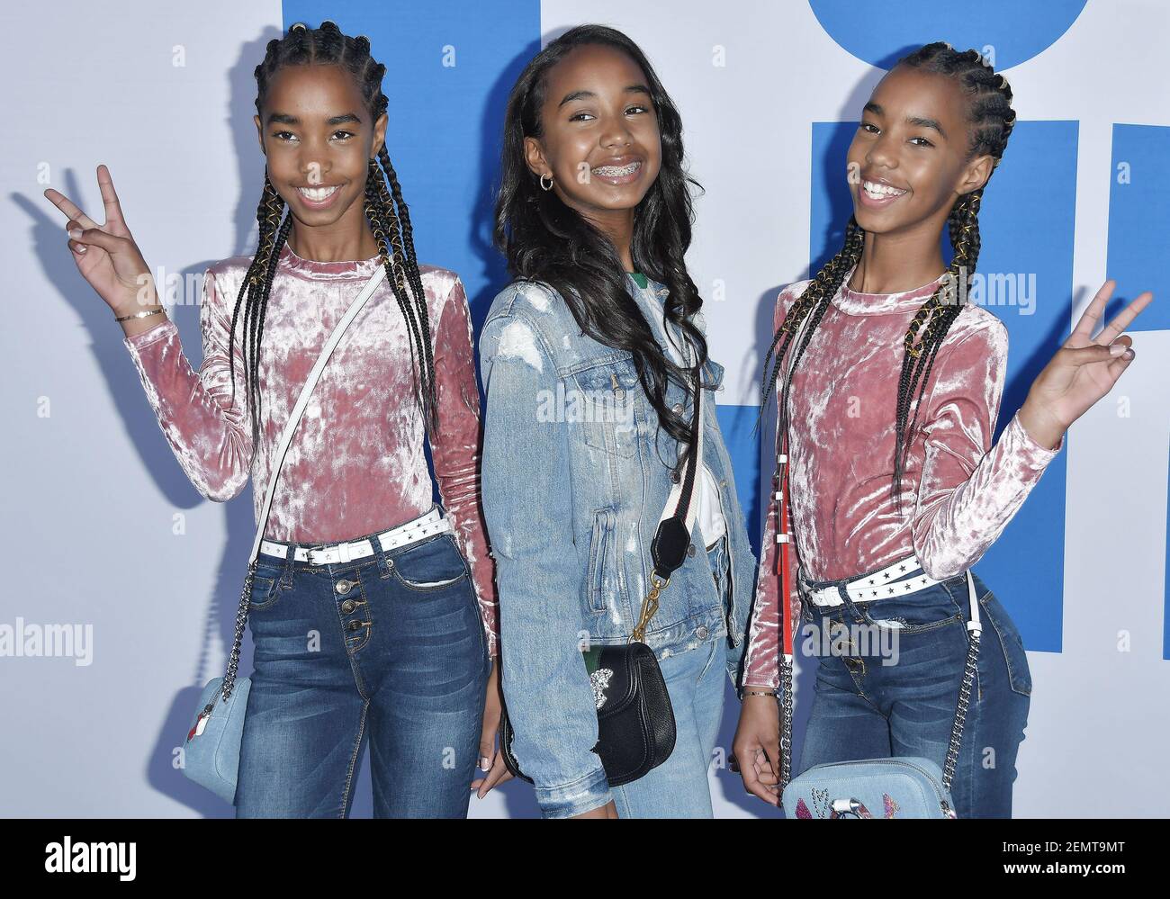 (L-R) D'Lila Star Combs, Chance Combs, and Jessie James Combs at the ...