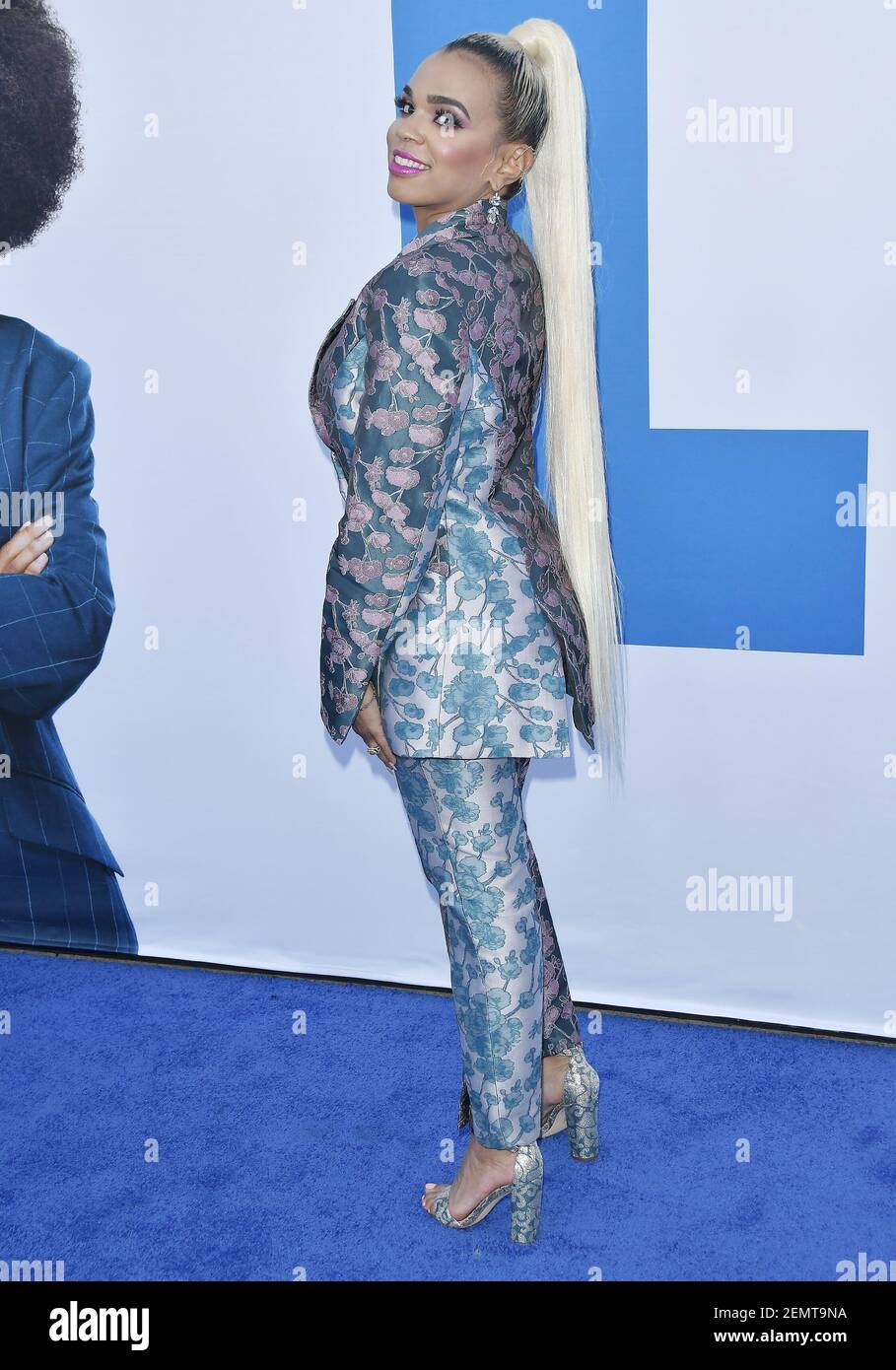 Provi Fulp arrives at the "Little" Los Angeles Premiere held at the ...