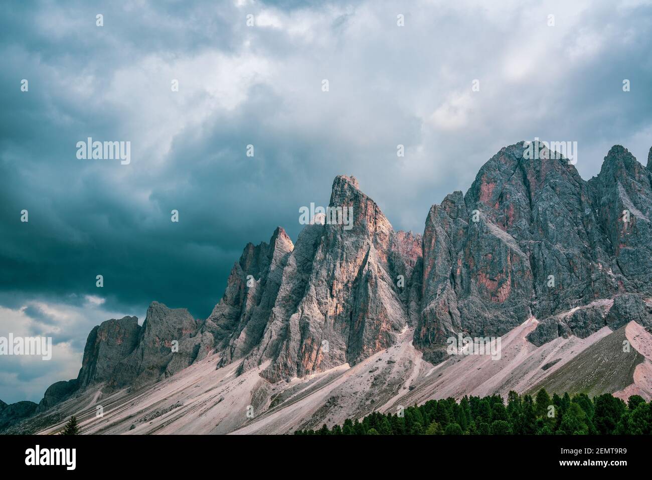 Aerial view of odle group hi-res stock photography and images - Alamy