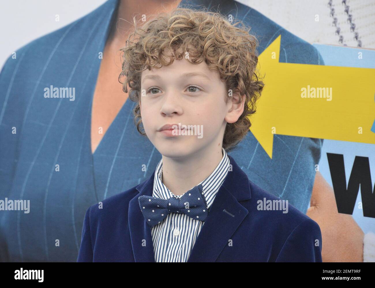 Tucker Meek arrives at the "Little" Los Angeles Premiere held at the ...