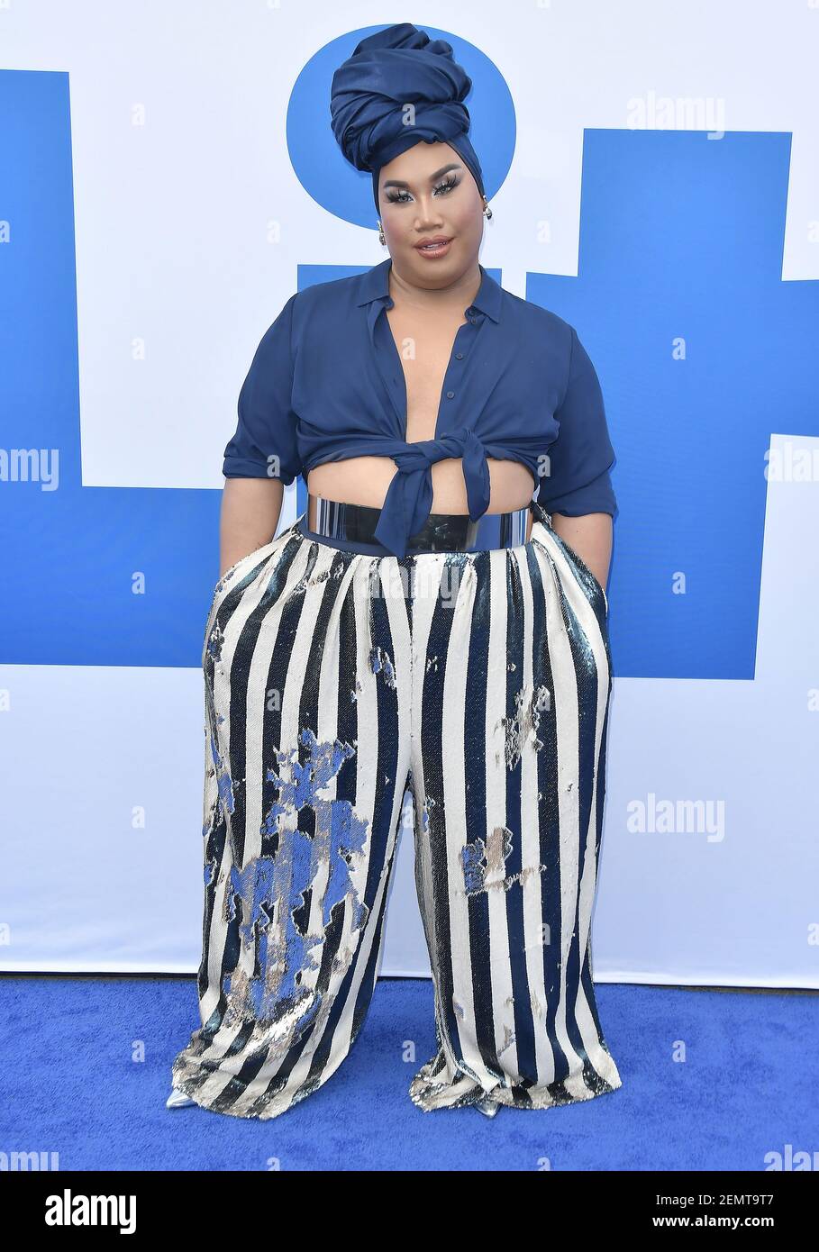 Patrick Starrr arrives at the "Little" Los Angeles Premiere held at the ...