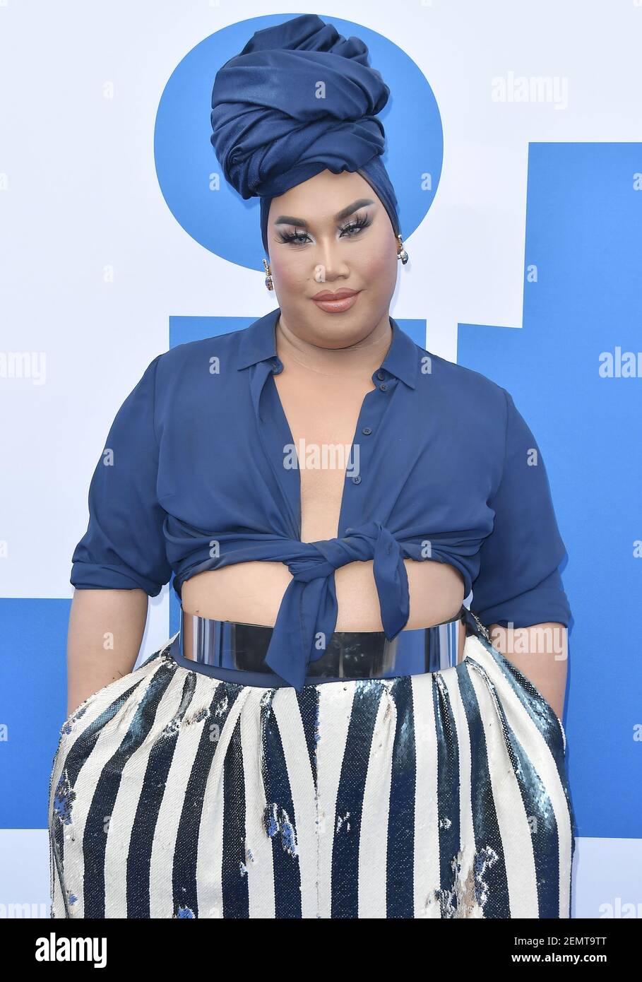 Patrick Starrr arrives at the "Little" Los Angeles Premiere held at the ...