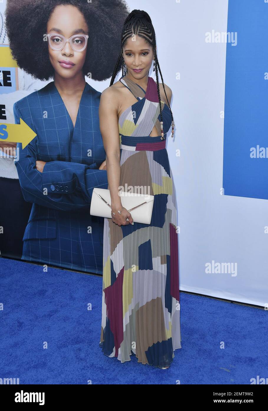 Noree Victoria arrives at the "Little" Los Angeles Premiere held at the ...