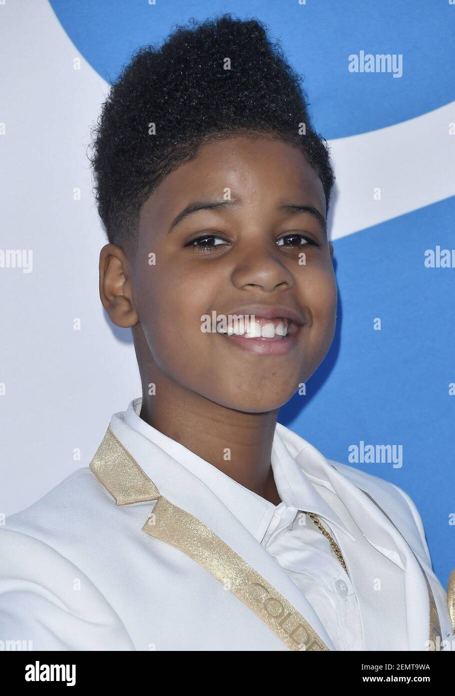 JD McCrary arrives at the "Little" Los Angeles Premiere held at the ...