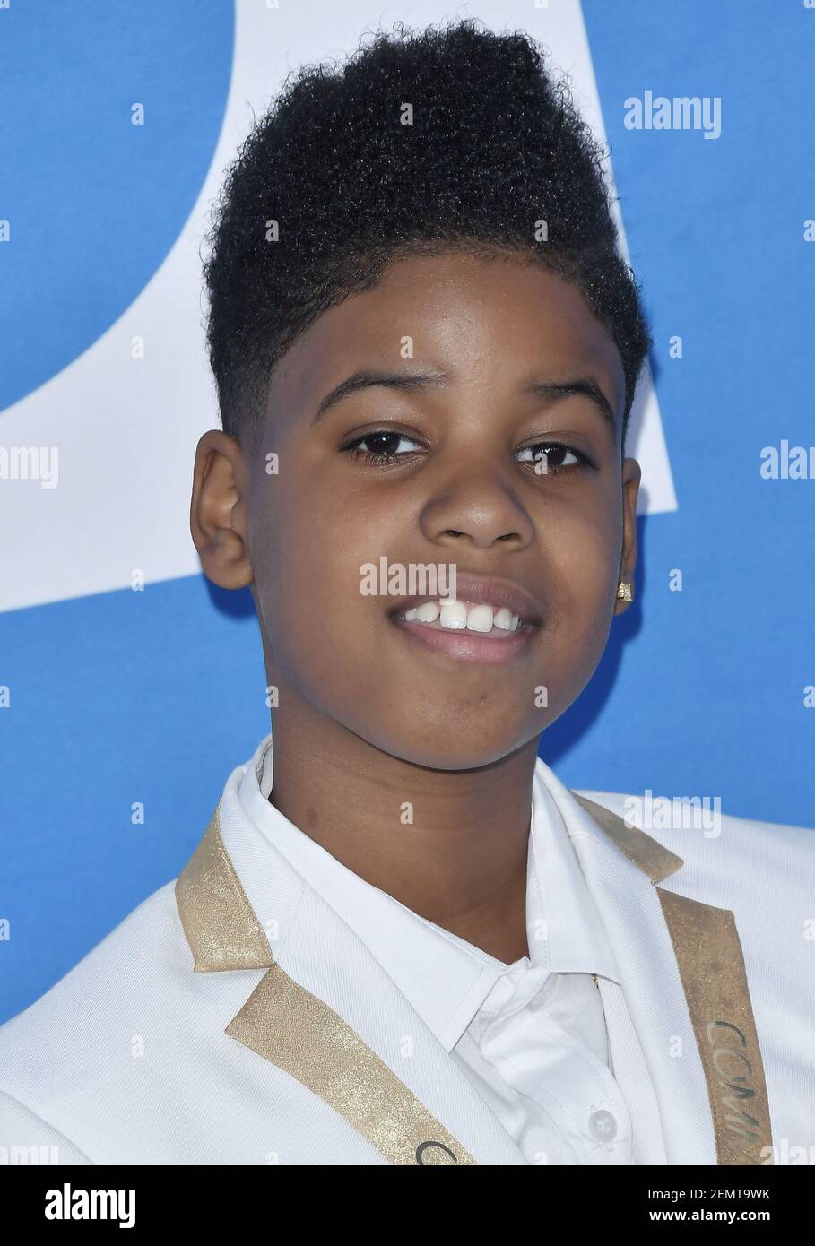 JD McCrary arrives at the "Little" Los Angeles Premiere held at the ...