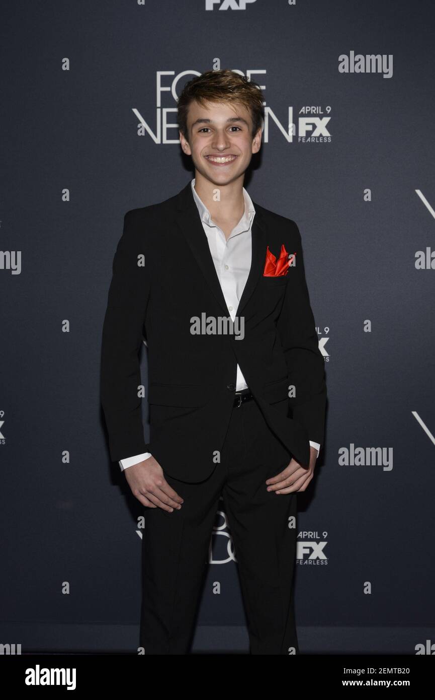 NEW YORK - APRIL 8: Justin Gazzillo attends the premiere event for FXÕs ...