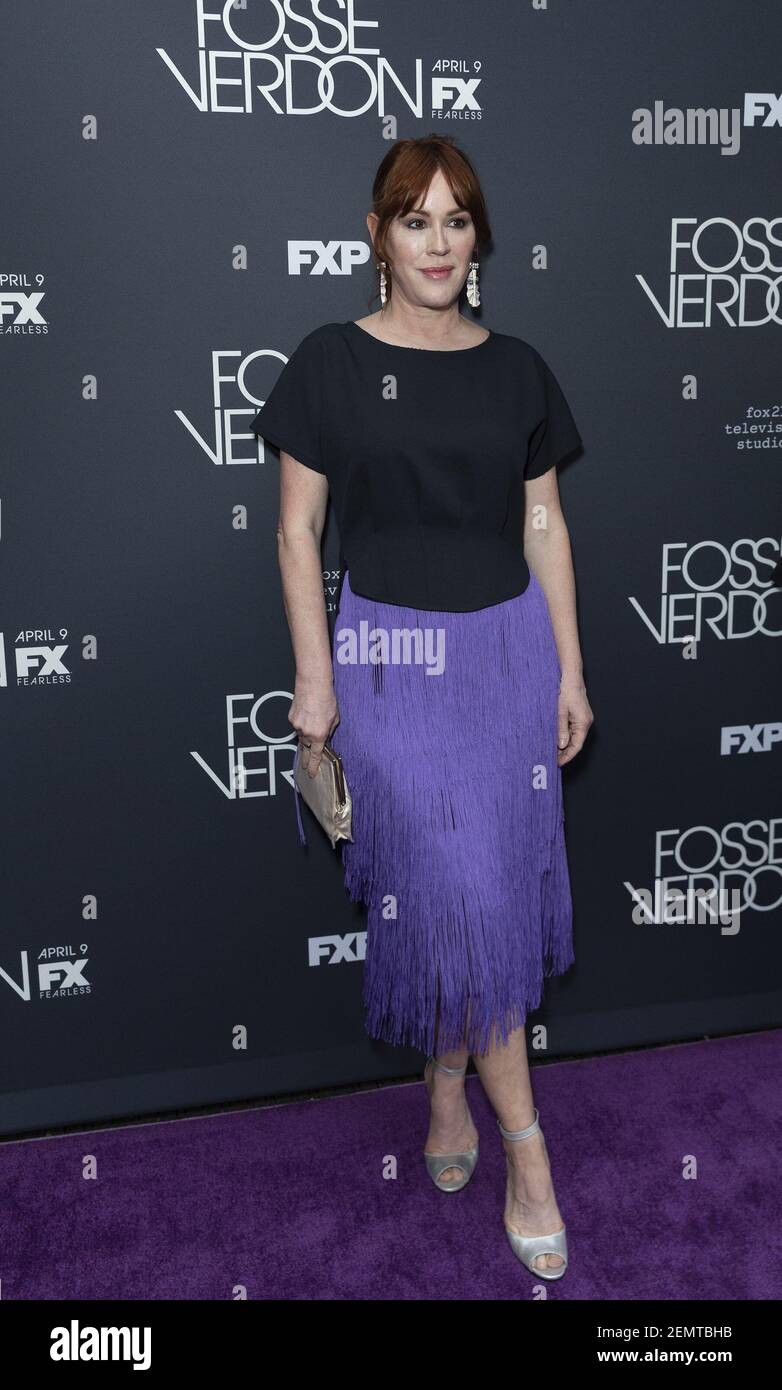 Molly Ringwald attends premiere Fosse/Verdon by FX Network at Gerald ...