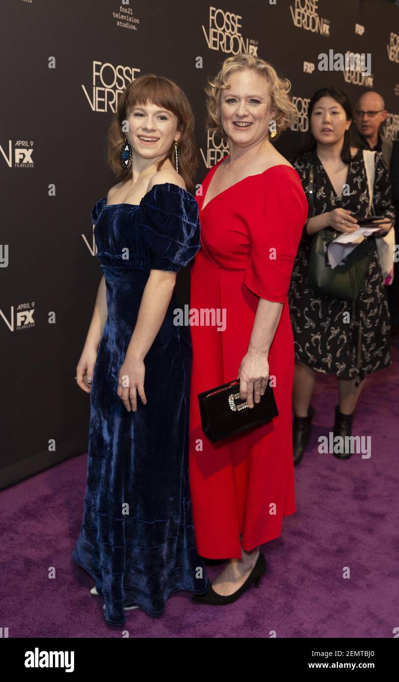 New York, NY - April 8, 2019: Juliet Brett and Nicole Fosse attend ...