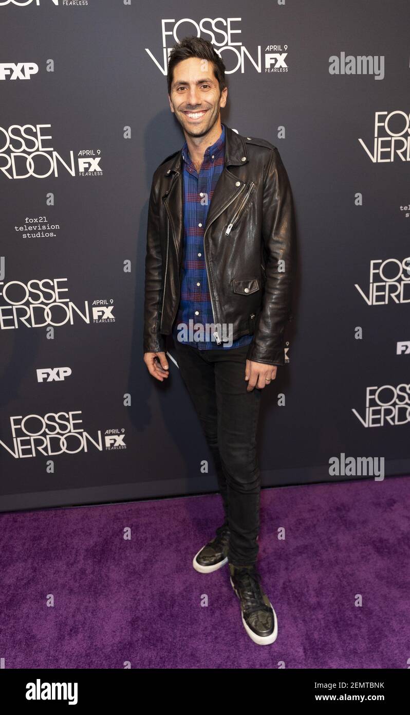 New York, NY - April 8, 2019: Nev Schulman attends premiere Fosse ...