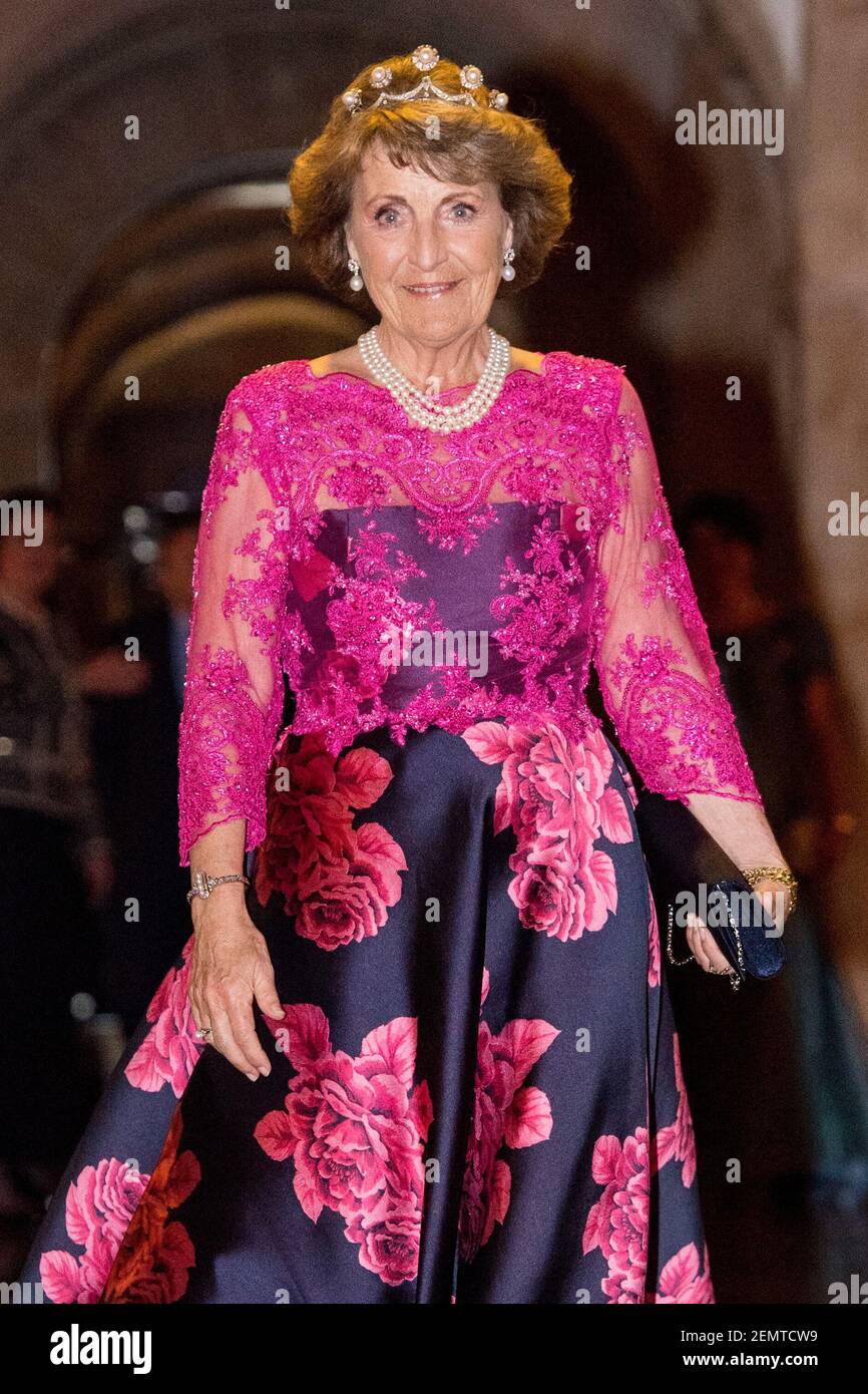Princess Margriet during dinner for the diplomatic corps at the royal ...