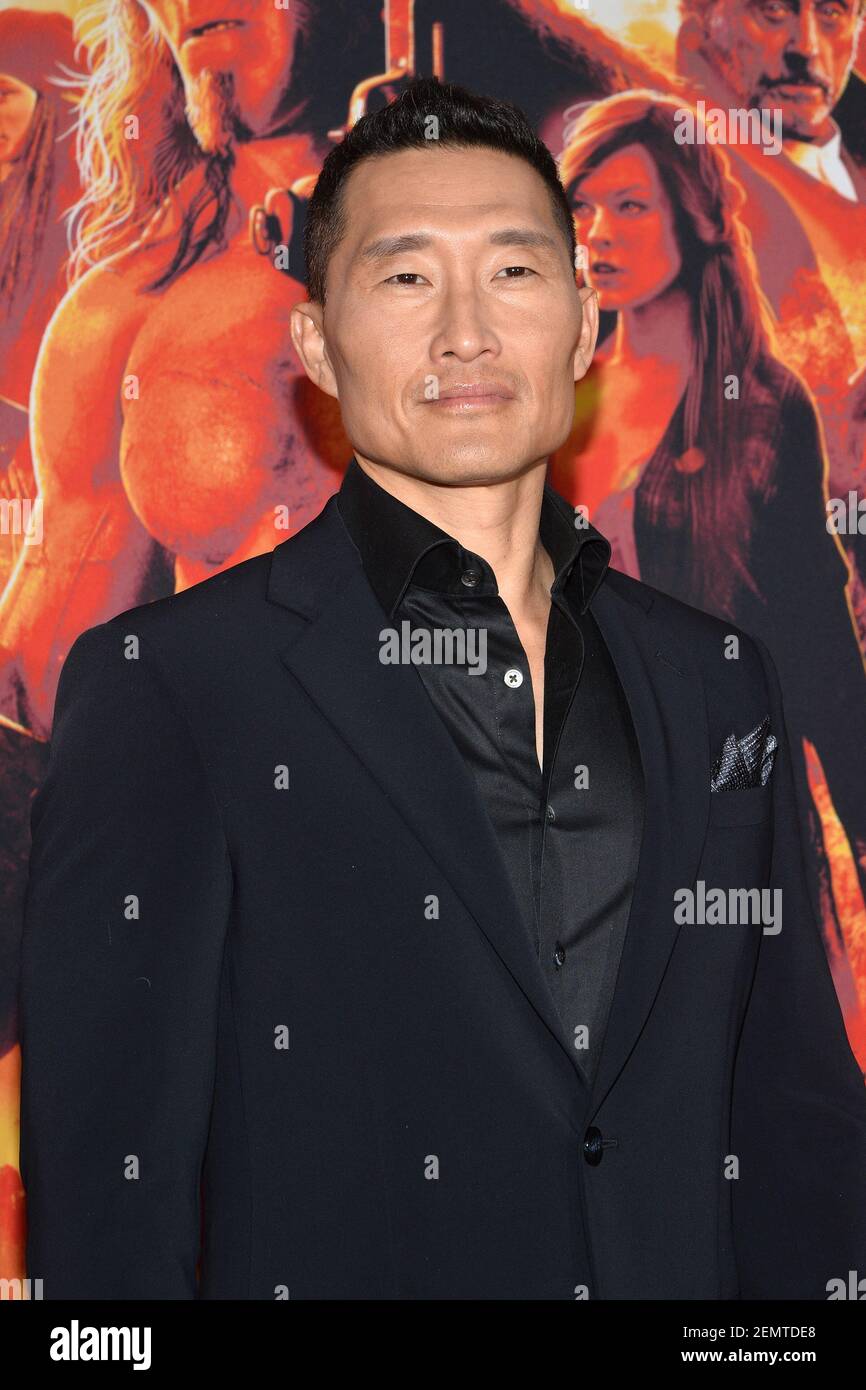 Daniel Day Kim attends the 'Hellboy' New York Screening at AMC Lincoln ...