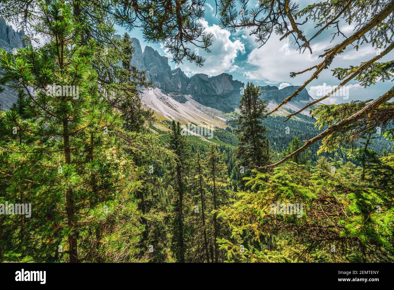 Aerial view of odle group hi-res stock photography and images - Alamy