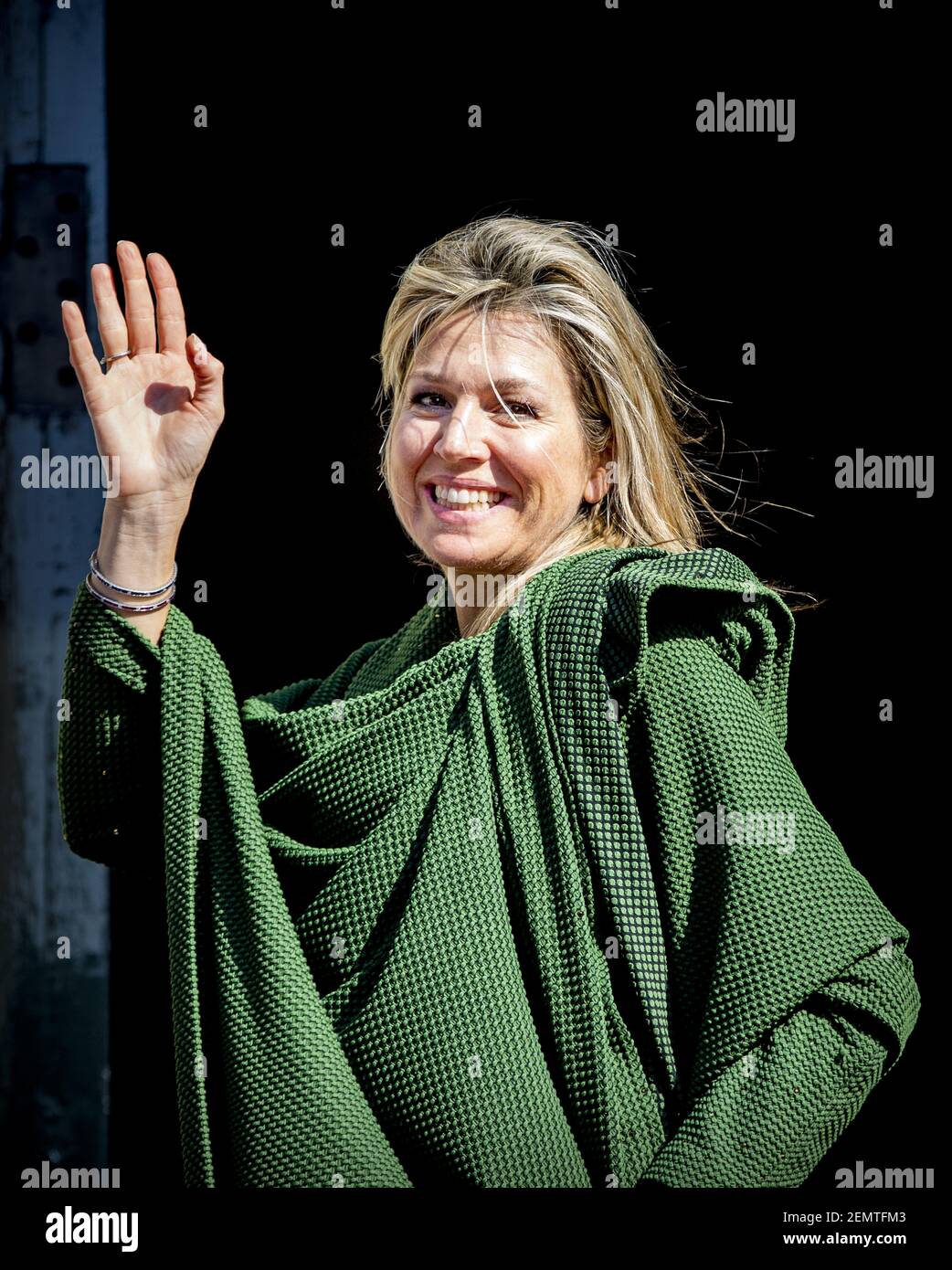 Queen Maxima during dinner for the diplomatic corps at the royal palace ...