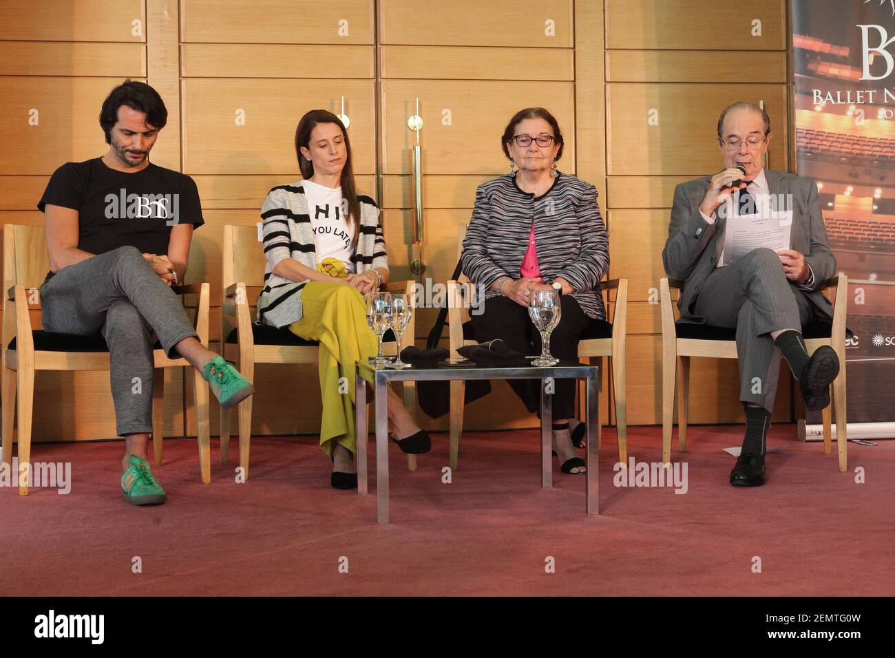 (From left to right) Igor Yebra, Maria Noel Riccetto, Edith Morales and ...