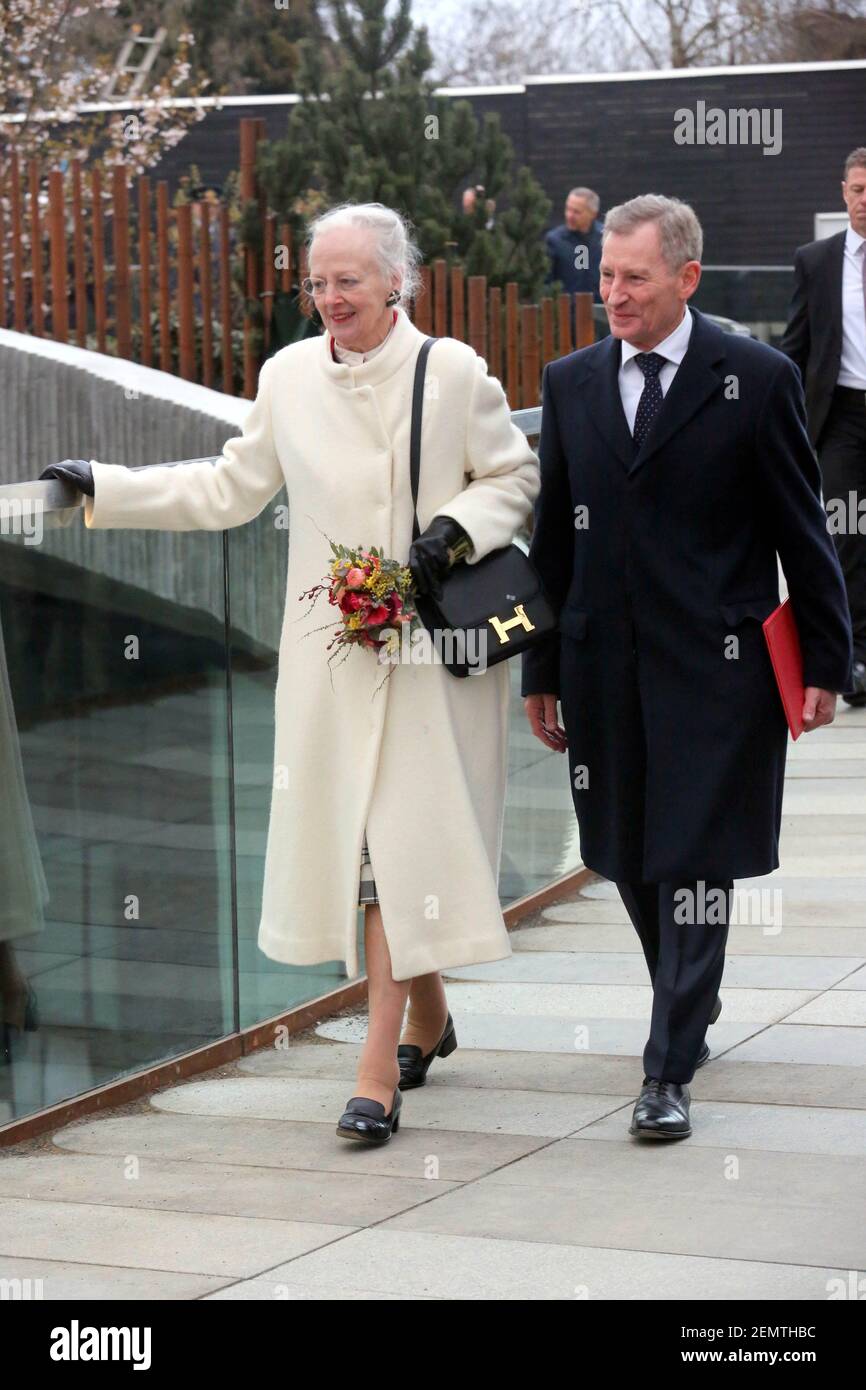 Denmark Queen Margrethe and Princess Mary during the official opening ...