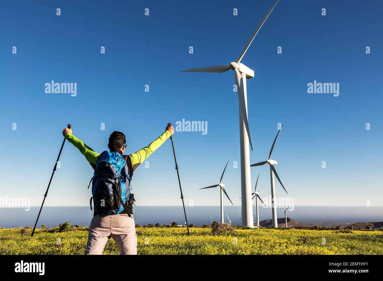 Explorer man standing hi-res stock photography and images - Alamy