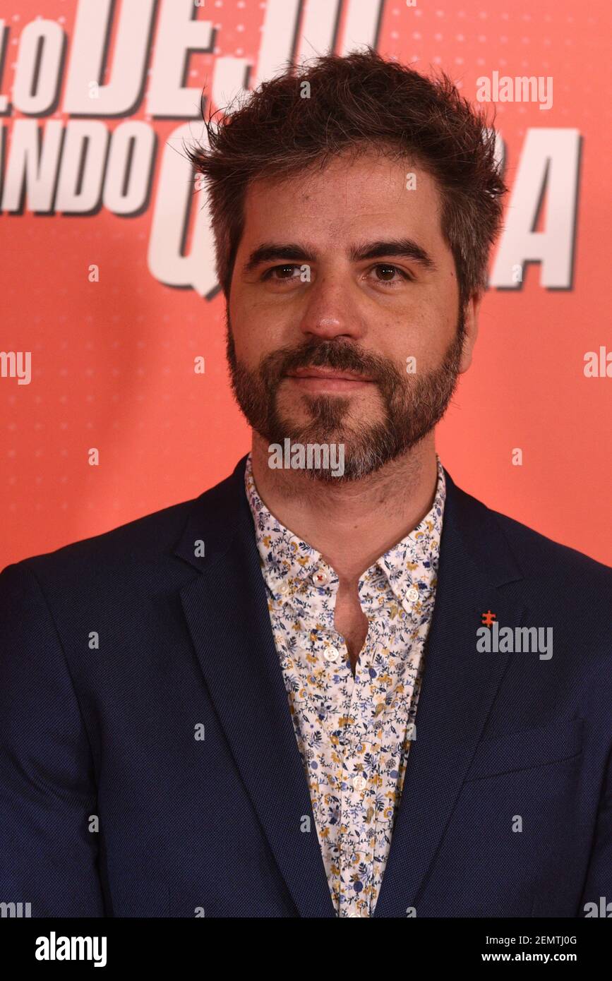 Spanish actor Ernesto Sevilla seen posing for media as he arrives for ...