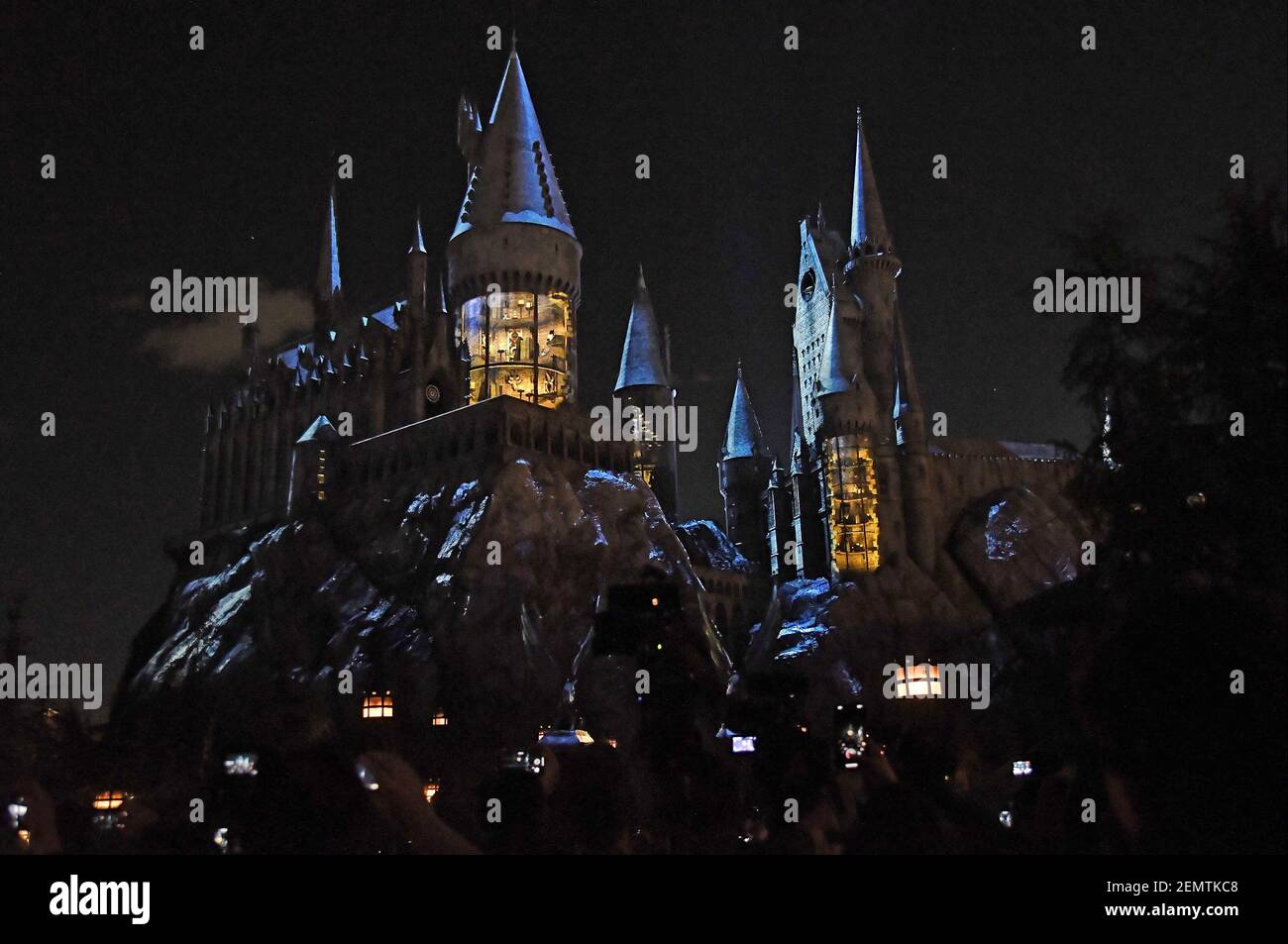 A general view of atmosphere at Universal Studios Hollywood's "Dark ...