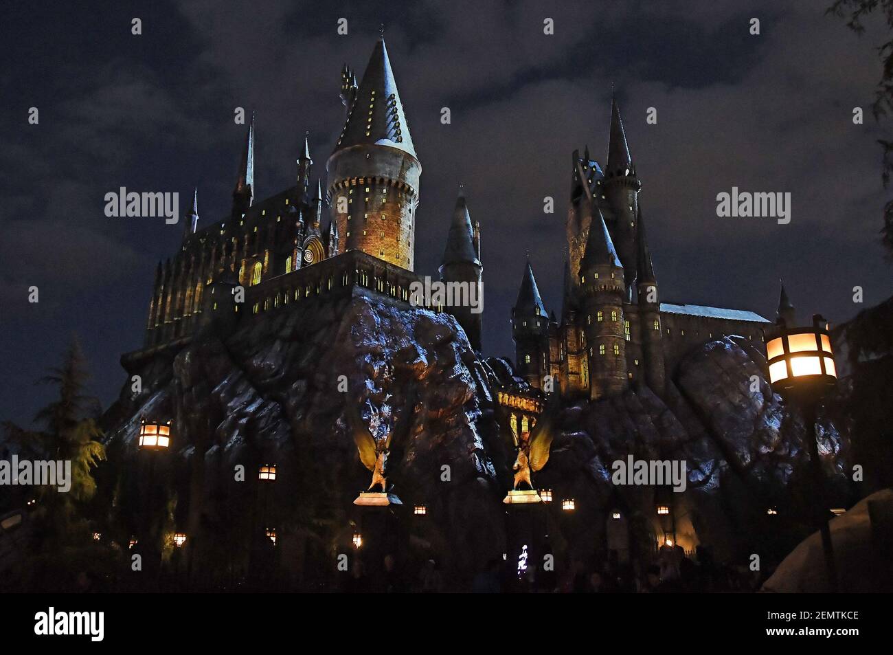 A general view of atmosphere at Universal Studios Hollywood's "Dark ...