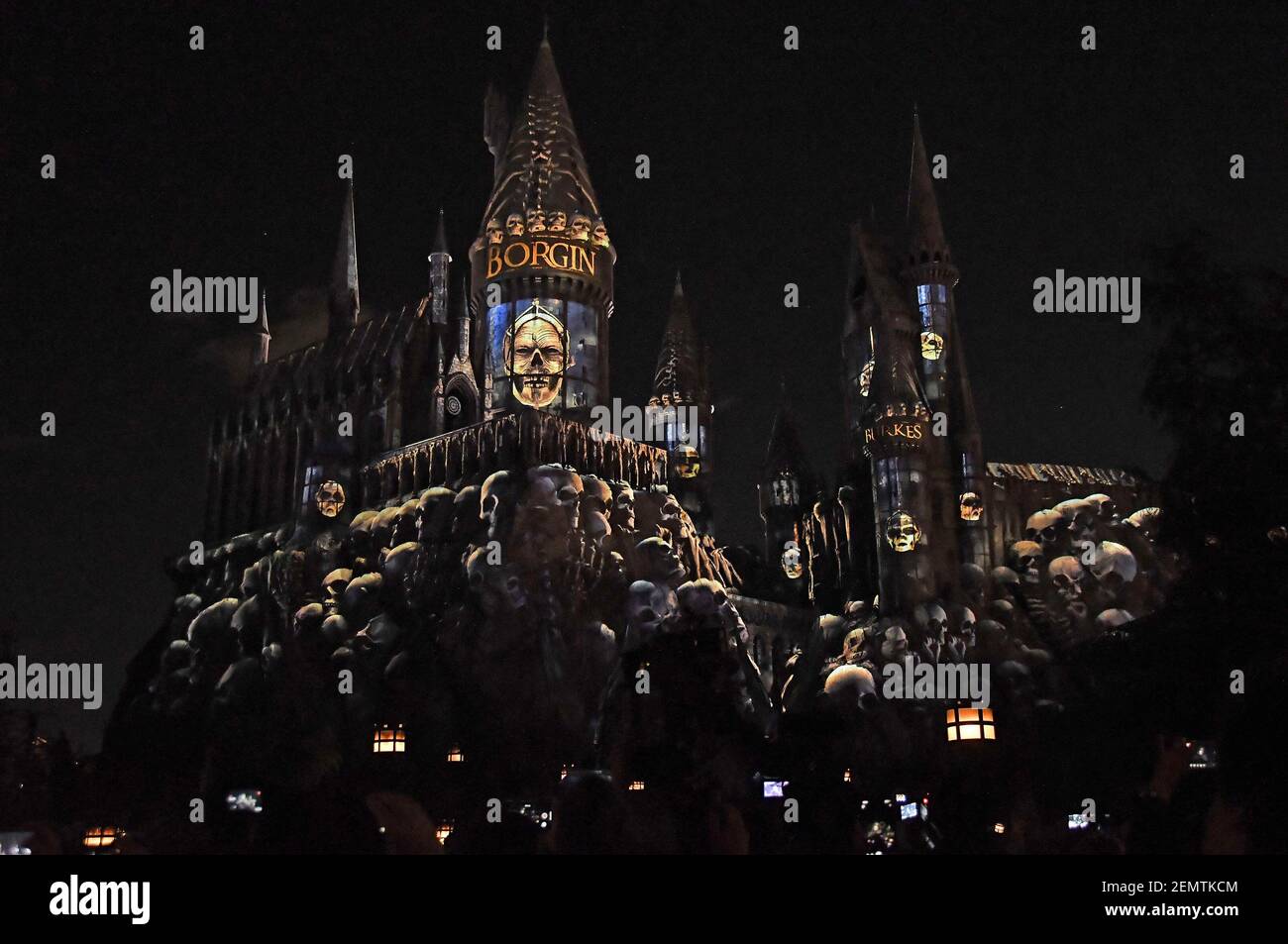 A general view of atmosphere at Universal Studios Hollywood's "Dark ...