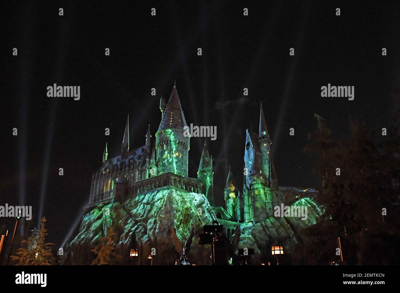 A general view of atmosphere at Universal Studios Hollywood's "Dark ...