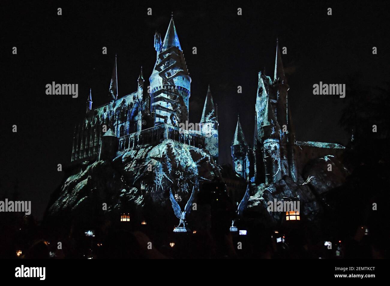 A general view of atmosphere at Universal Studios Hollywood's "Dark ...