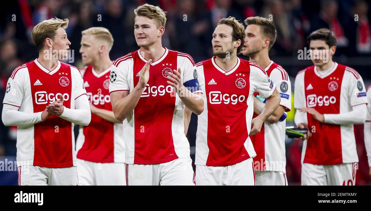 AMSTERDAM, Football,10-04-2019, Stadium Johan Cruyff Arena. Champions ...