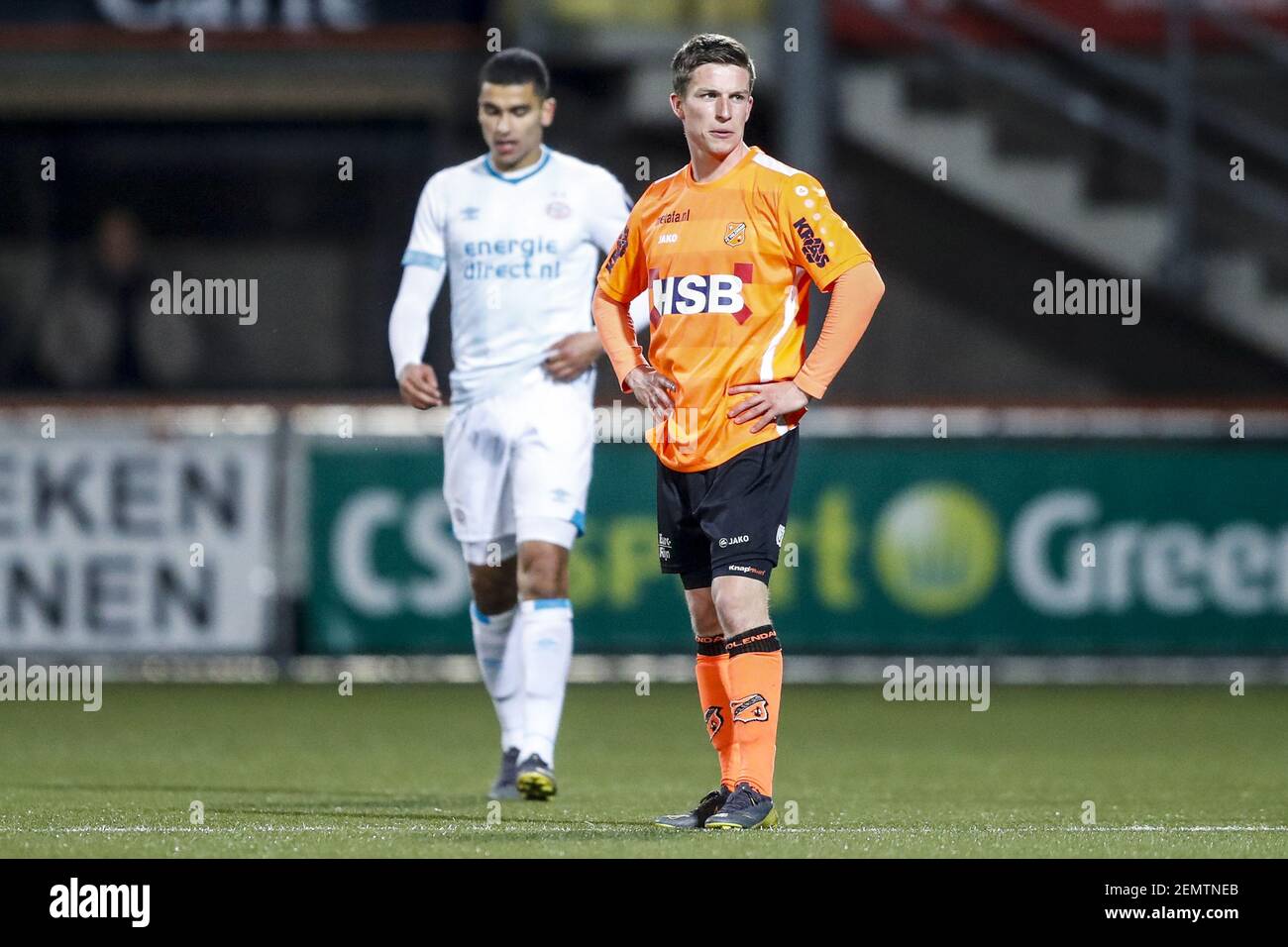 VOLENDAM , 12-04-2019 , Kras Stadion , Dutch football , Keuken Kampioen ...