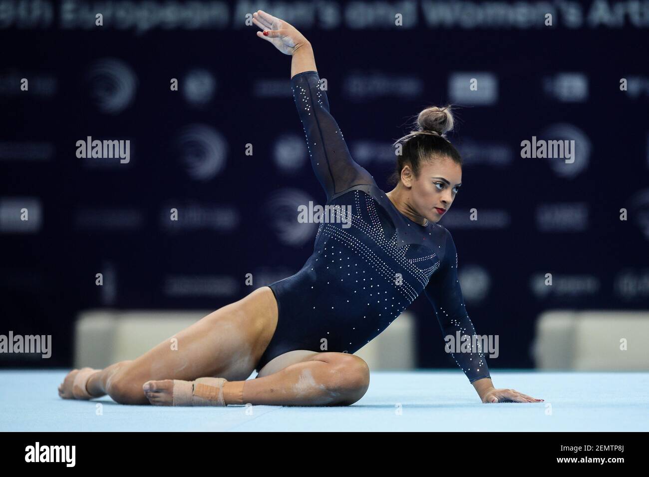 Elissa Downie from Great Britain seen in action during the Women's All ...