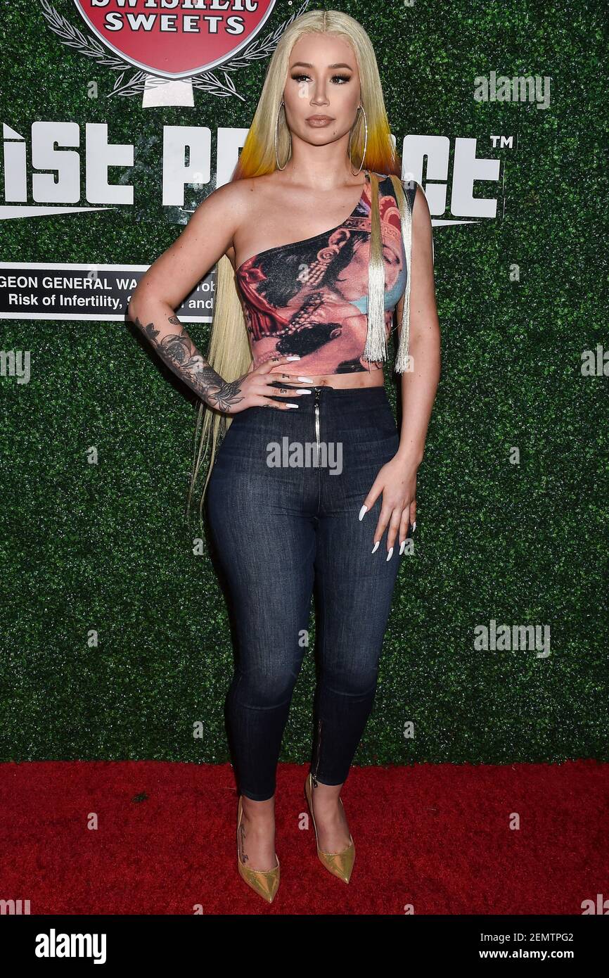 WEST HOLLYWOOD, LOS ANGELES, CALIFORNIA, USA - APRIL 12: Rapper Iggy ...