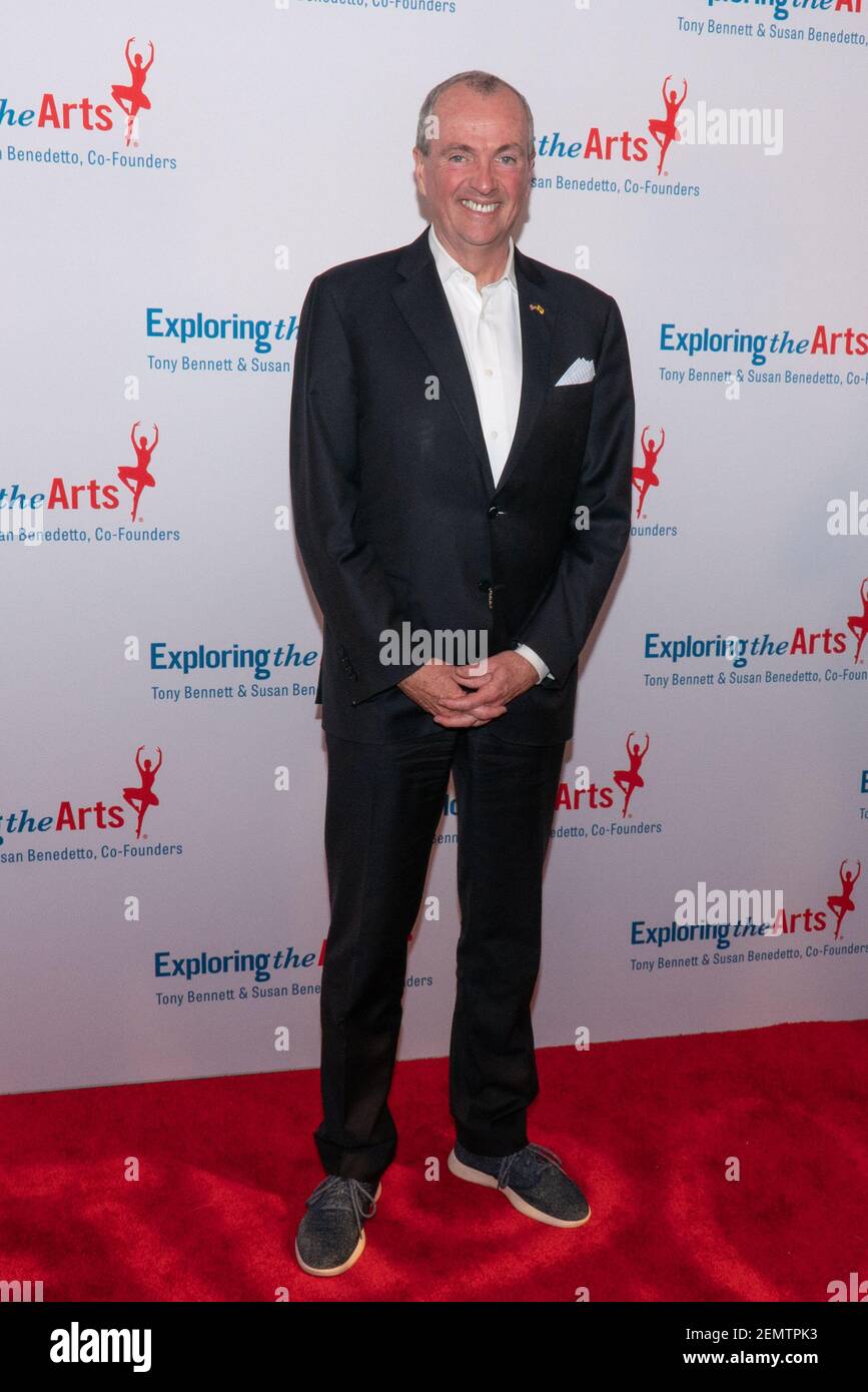 NJ Governer Phil Murphy attends Tony Bennett and Susan Benedetto ...