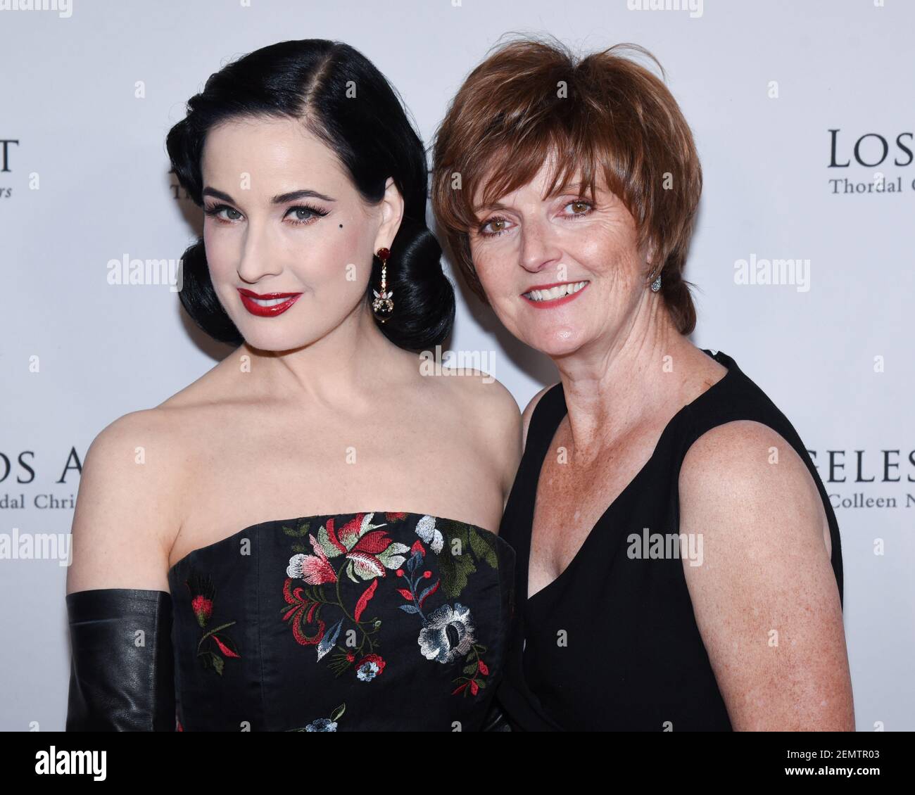 April 11, 2019 - Beverly Hills, California - Dita Von Teese and Julie ...
