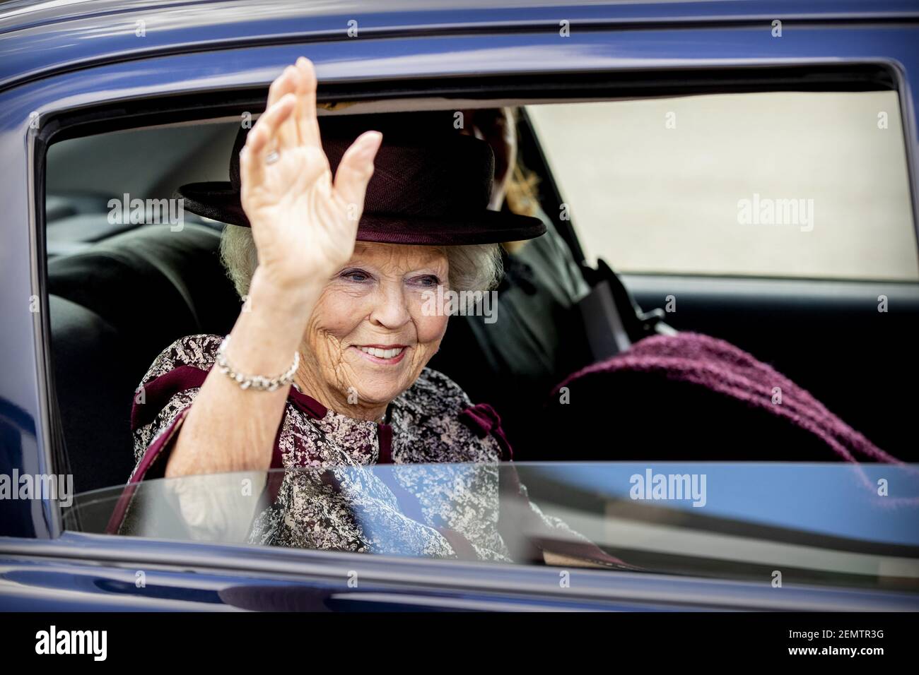13-4-2019 BERIJK Princess Beatrix visits an exhibition about the late ...