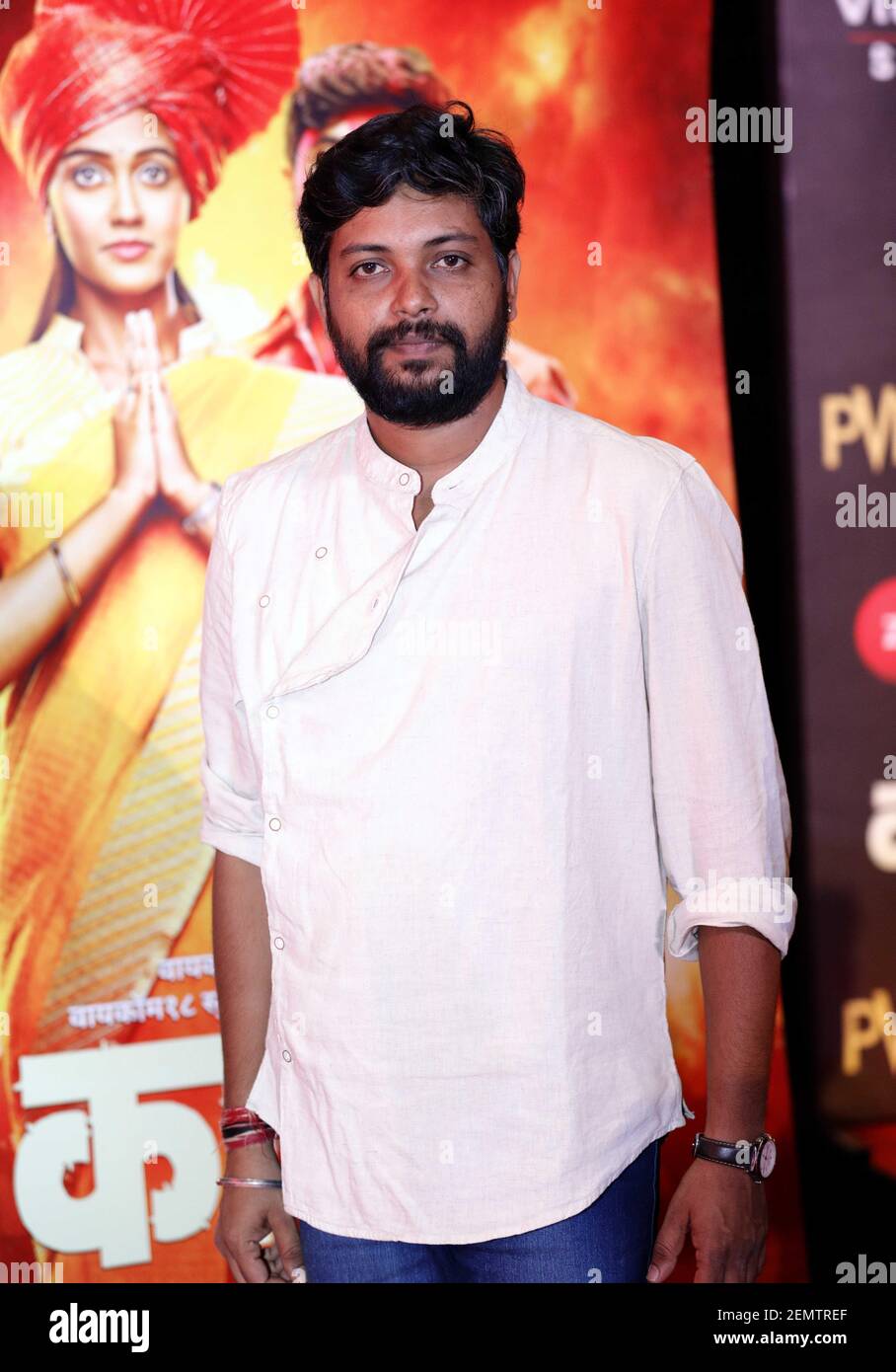 PUNE, INDIA - APRIL 12: Marathi film director Makarand Mane poses ...