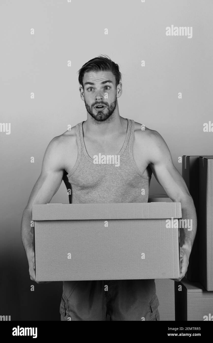 Carton clothes on move Black and White Stock Photos & Images - Alamy