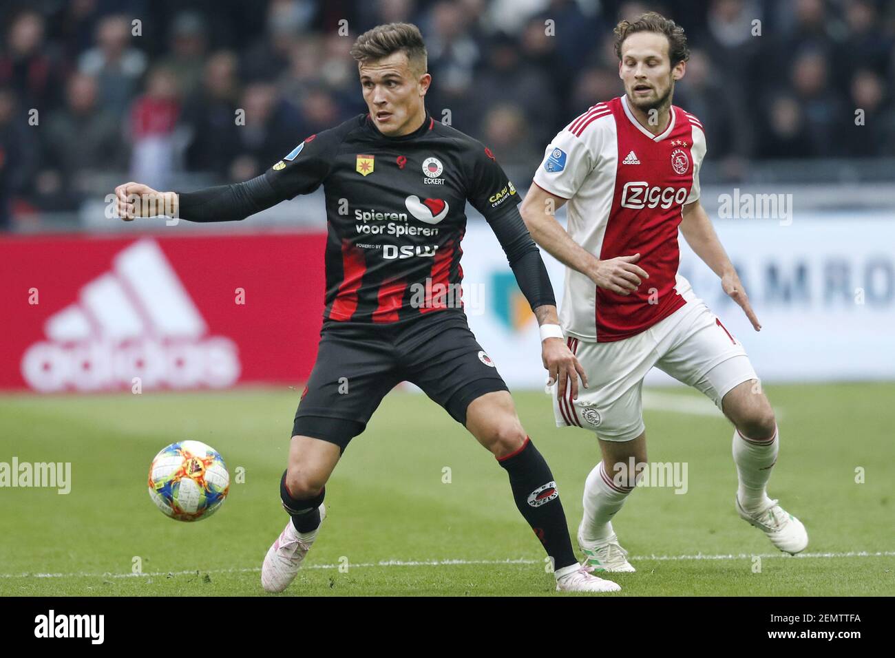 AMSTERDAM, Football,13-04-2019, season 2018 / 2019 , Stadium Johan ...