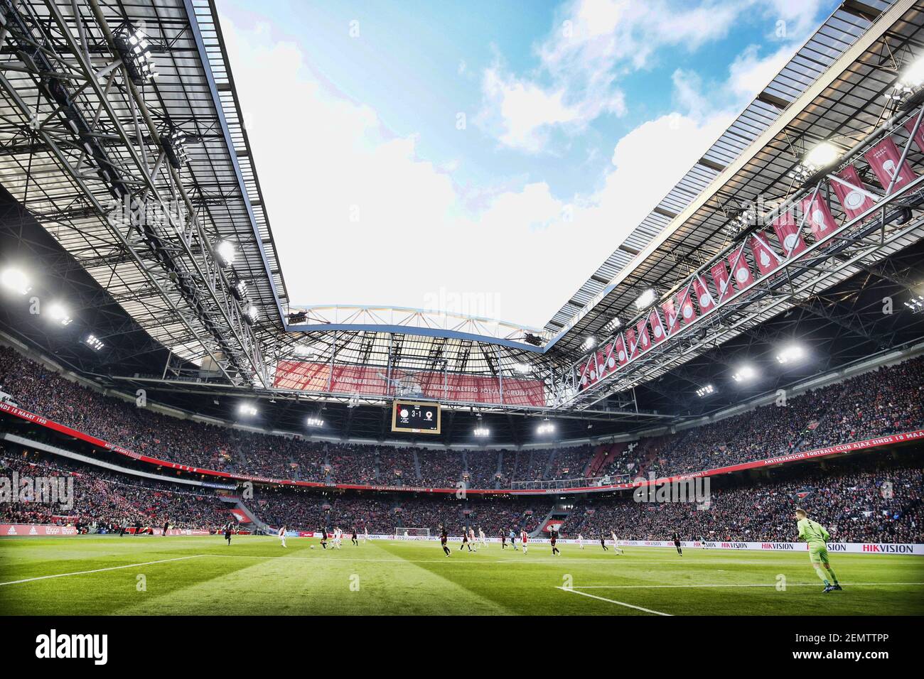 AMSTERDAM, Football,13-04-2019, season 2018 / 2019 , Stadium Johan ...