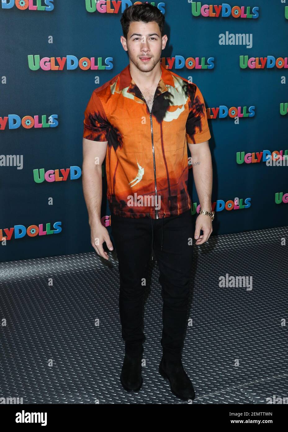 BEVERLY HILLS, LOS ANGELES, CALIFORNIA, USA - APRIL 13: Singer Nick ...