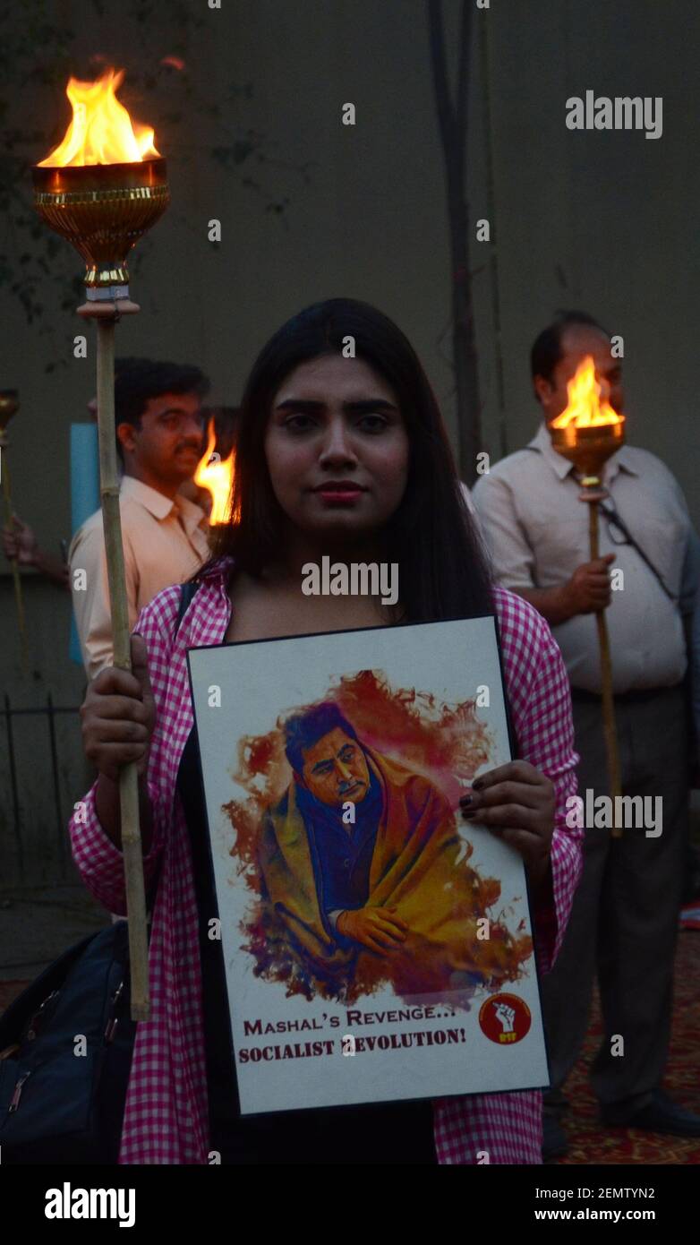 Pashtun demonstration pakistan hi-res stock photography and images - Alamy